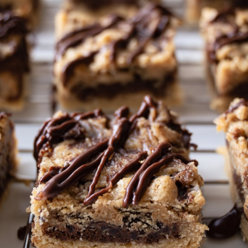 Easy Moose Tracks Cookie Bars Recipe | 25 Minutes - Home Fresh Eats ...