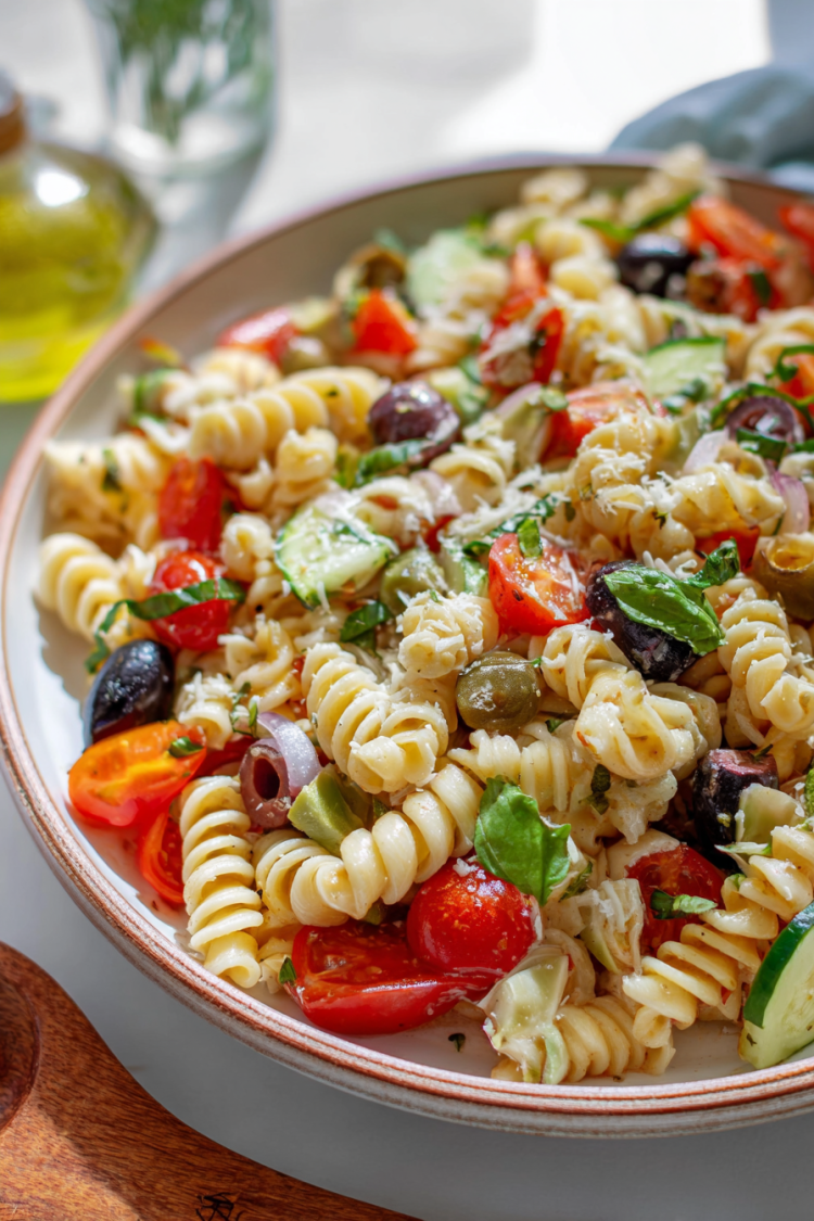 Italian Pasta Salad Recipe | Easy & Fresh Summer Dish - Home Fresh Eats ...