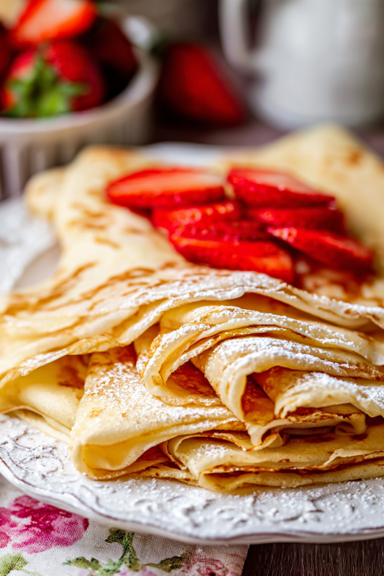 How to Make Crepes (Easy Homemade Recipe) - Home Fresh Eats | Easy ...