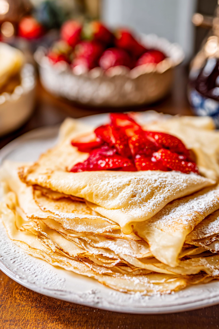 How to Make Crepes (Easy Homemade Recipe) - Home Fresh Eats | Easy ...